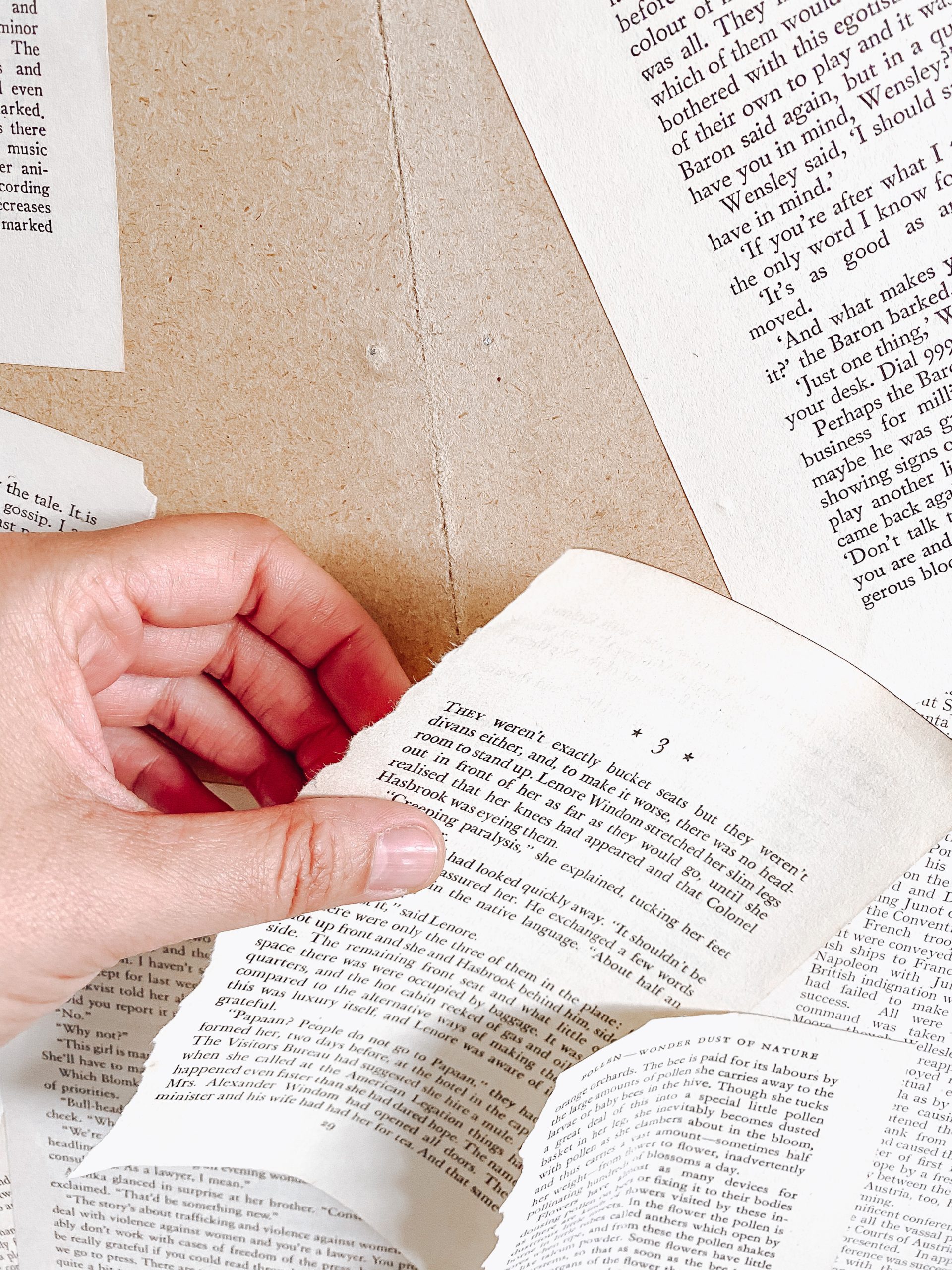 DIY BOOK PAGE WALL – Making Home Matter